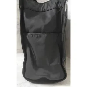 Tory Burch | Bags | Tory Burch Ella Large Black Nylon Patent Leather ...